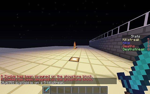 Kill streaks and Death streaks in Minecraft Minecraft Map