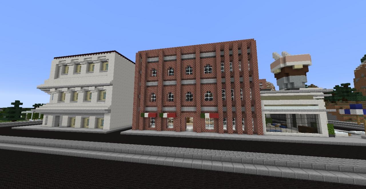 Modern builds{city server project} Minecraft Map