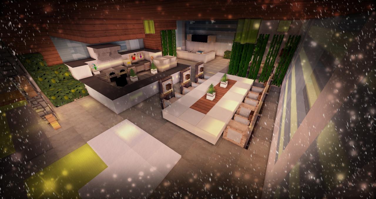 MY first Morden house Minecraft Map