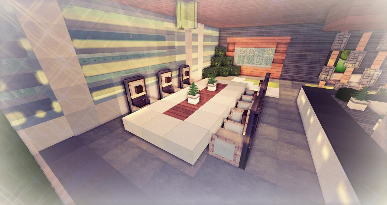 MY first Morden house Minecraft Map