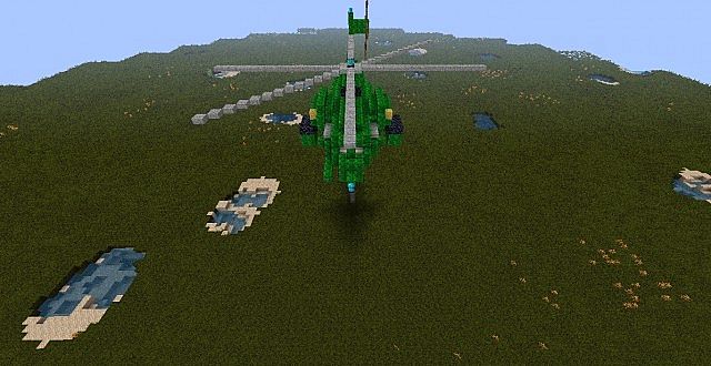 MH-53 Heavy Lift Chopper Minecraft Map