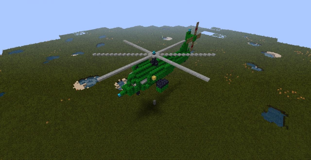 MH-53 Heavy Lift Chopper Minecraft Map