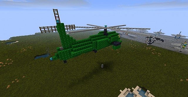 MH-53 Heavy Lift Chopper Minecraft Map