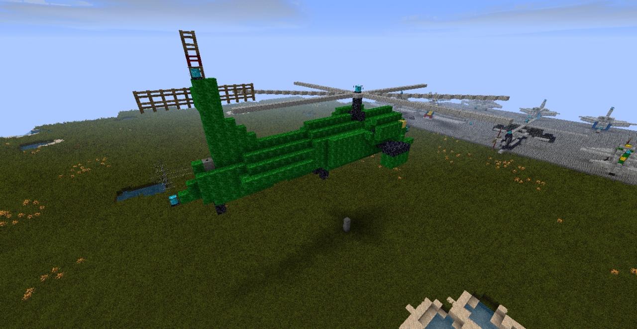 MH-53 Heavy Lift Chopper Minecraft Map