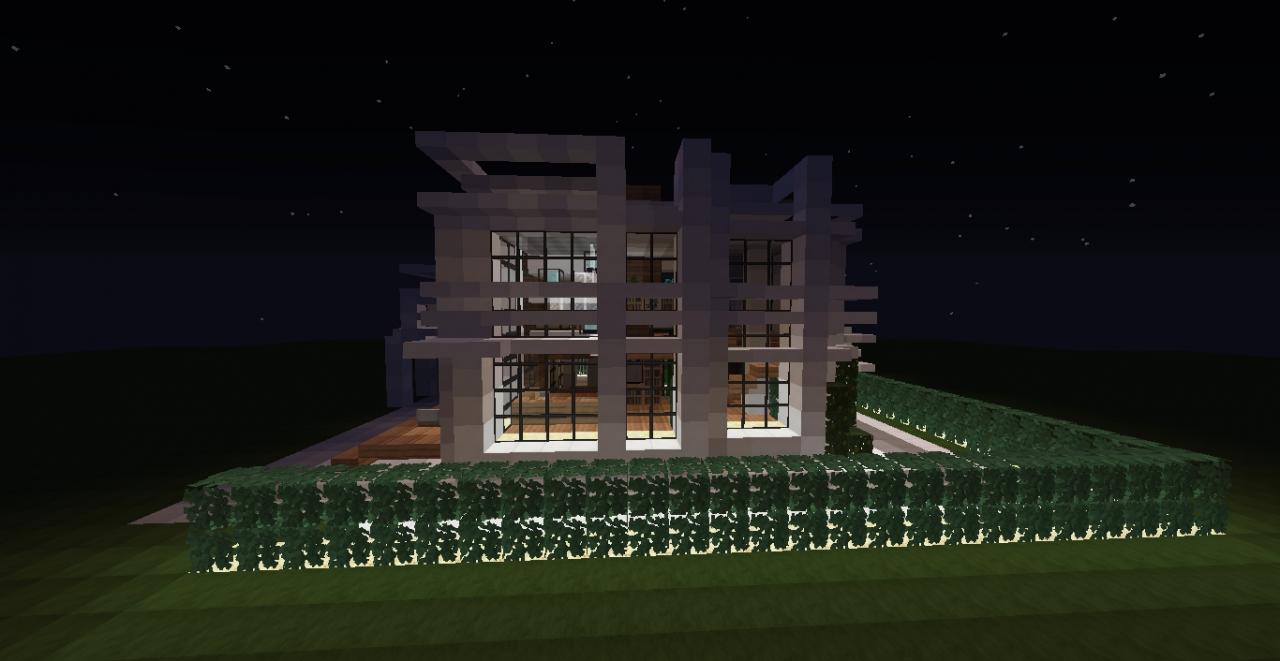 *My First PMC Post* %*Modern House 1*& Minecraft Map