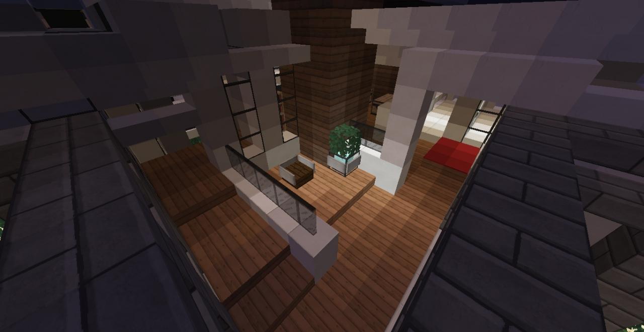 *My First PMC Post* %*Modern House 1*& Minecraft Map