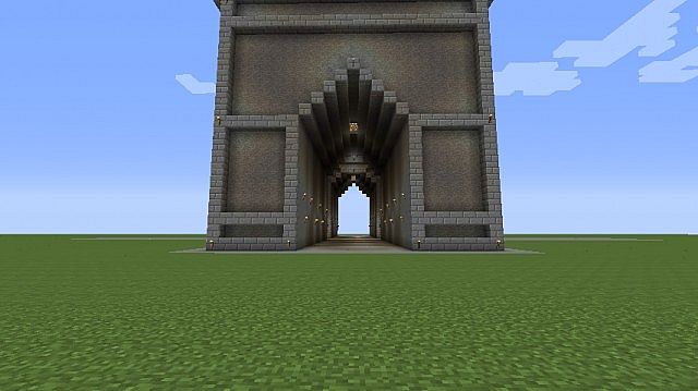 Romanian Triumphal Arch Minecraft Map