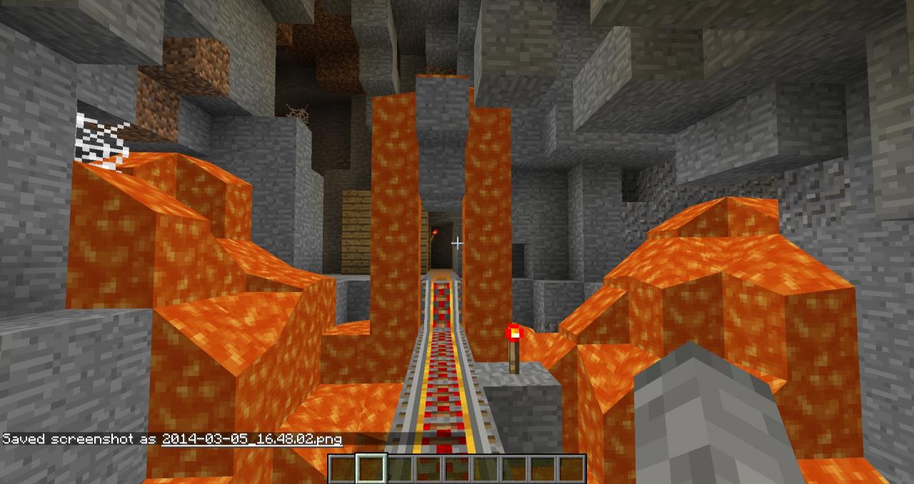 Epic Roller-coaster Minecraft Map