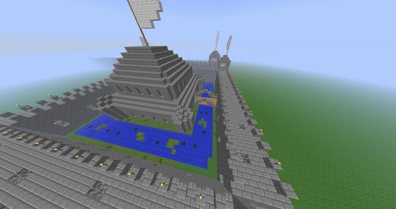 Big castle for the defend Minecraft Map
