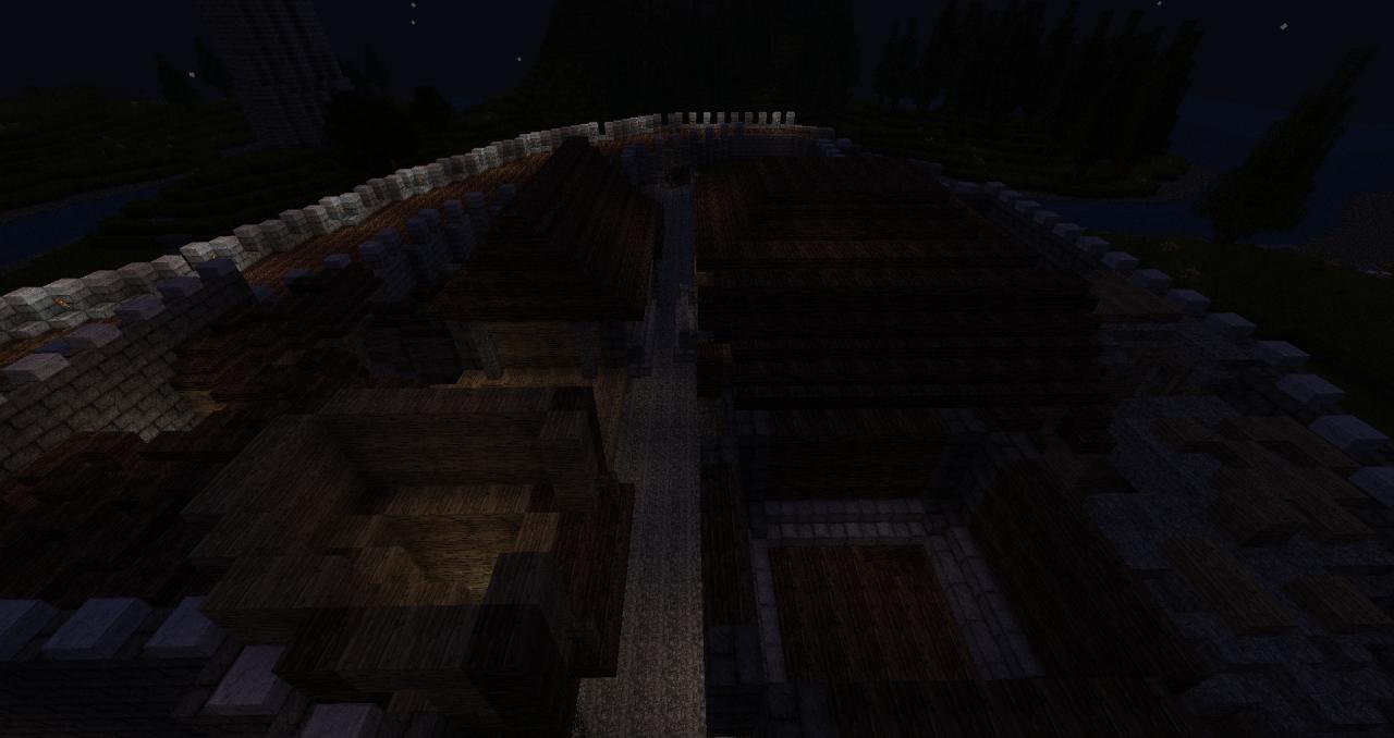 Medievel slum district - the Rondtstadt Minecraft Map