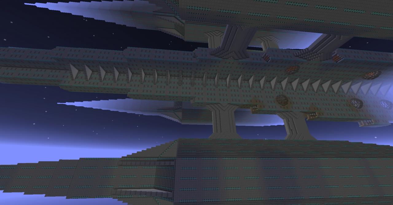Future project - Obscuro Volant (giant spaceship) Minecraft Map