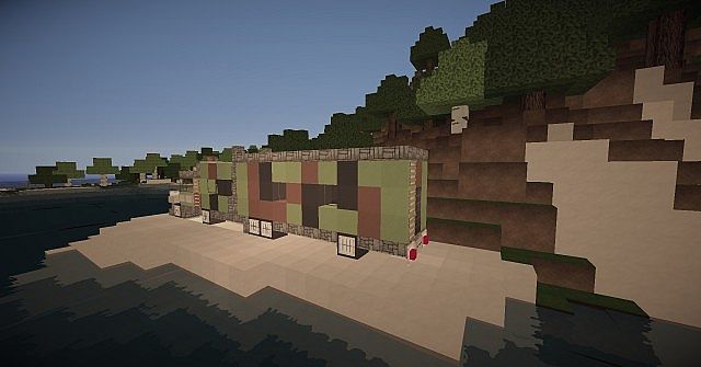 minecraft - military trucks . Minecraft Map