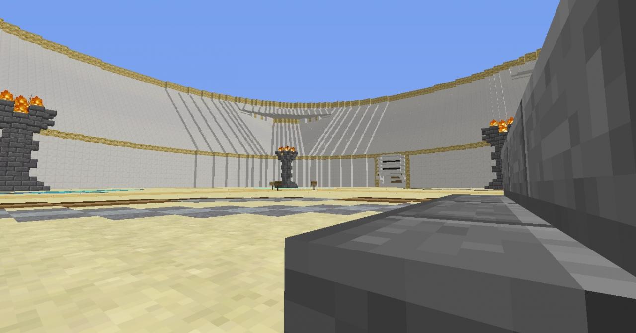 NeverCraft Hunger Games Spawn! Minecraft Map