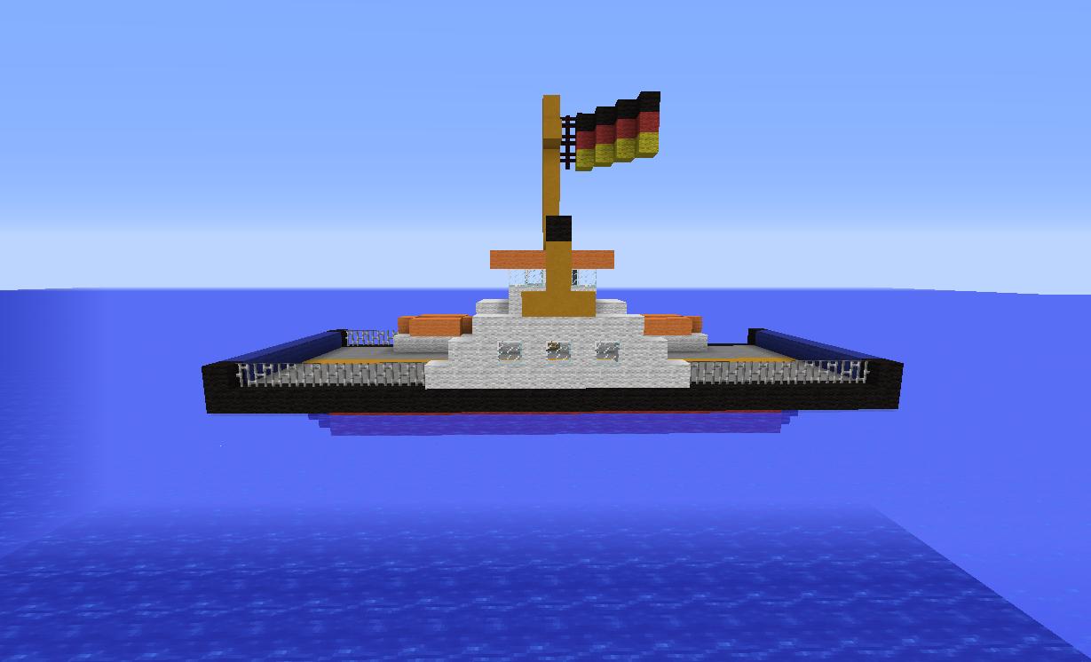 Kiel Canal Ferry Danzig Minecraft Map