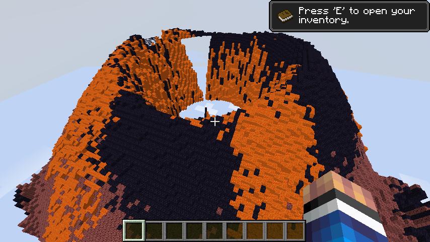 Nether Volcano Minecraft Map