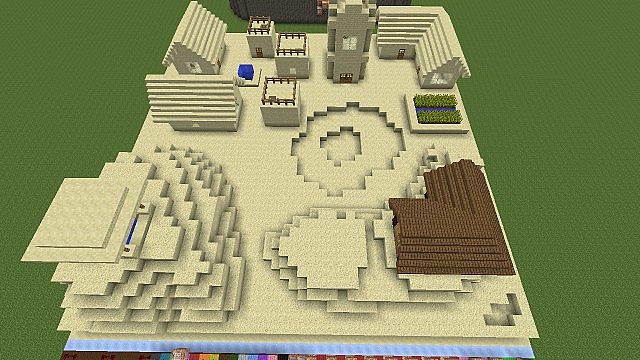 PvP world using command blocks Minecraft Map