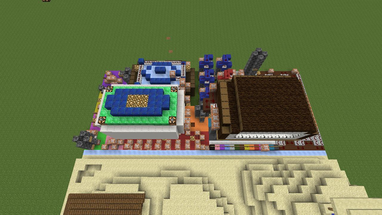 PvP world using command blocks Minecraft Map