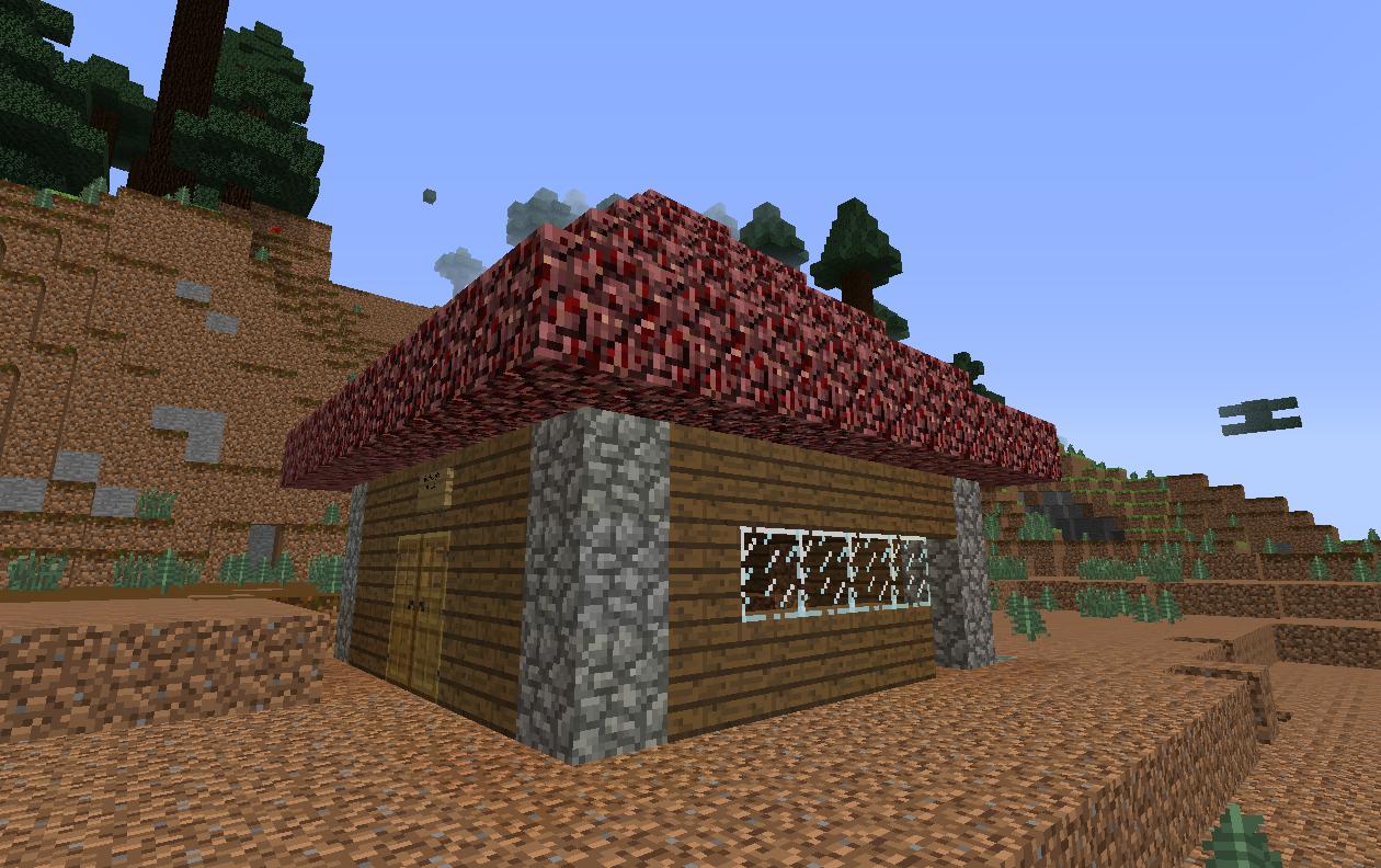 nether house Minecraft Map