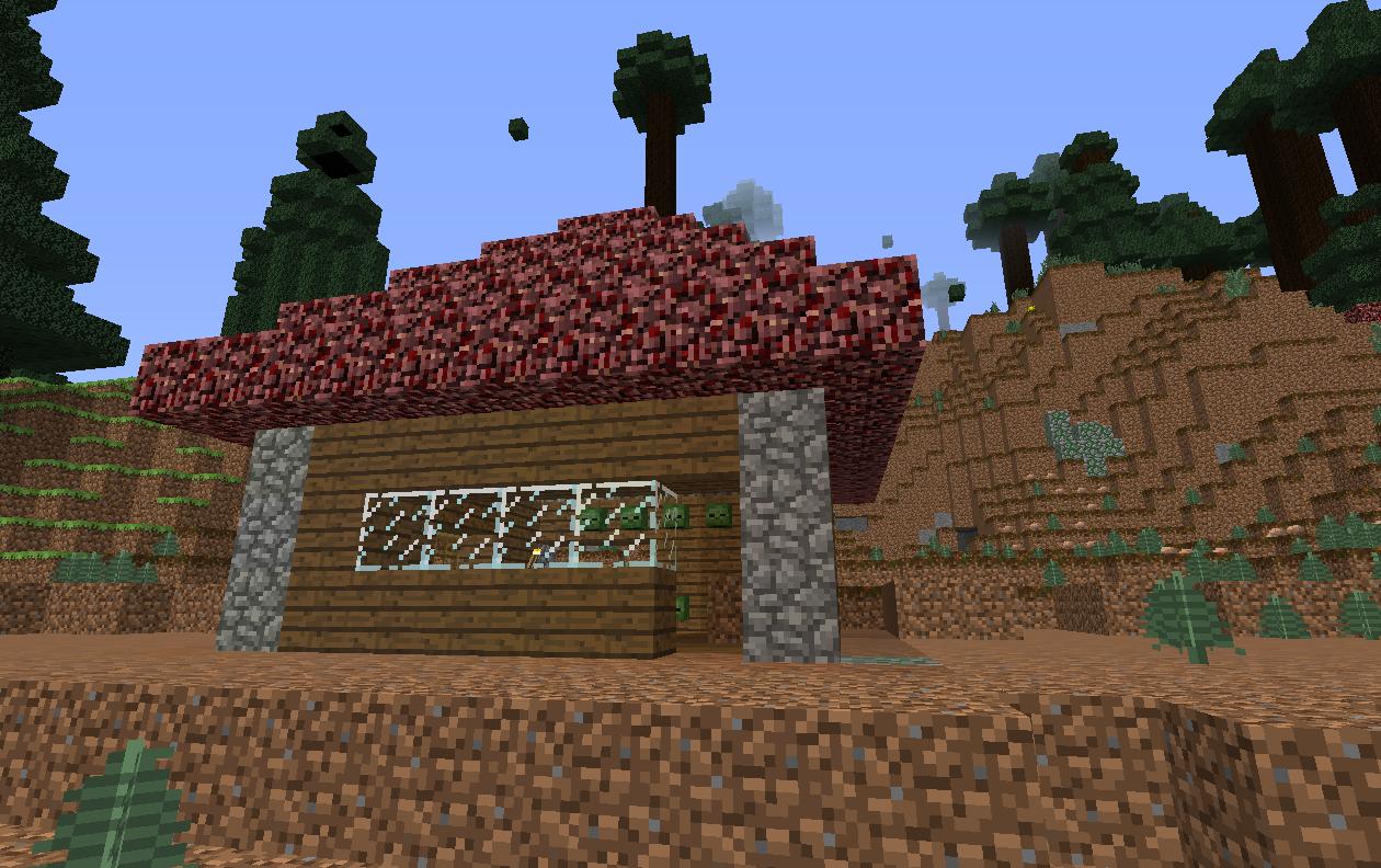 nether house Minecraft Map