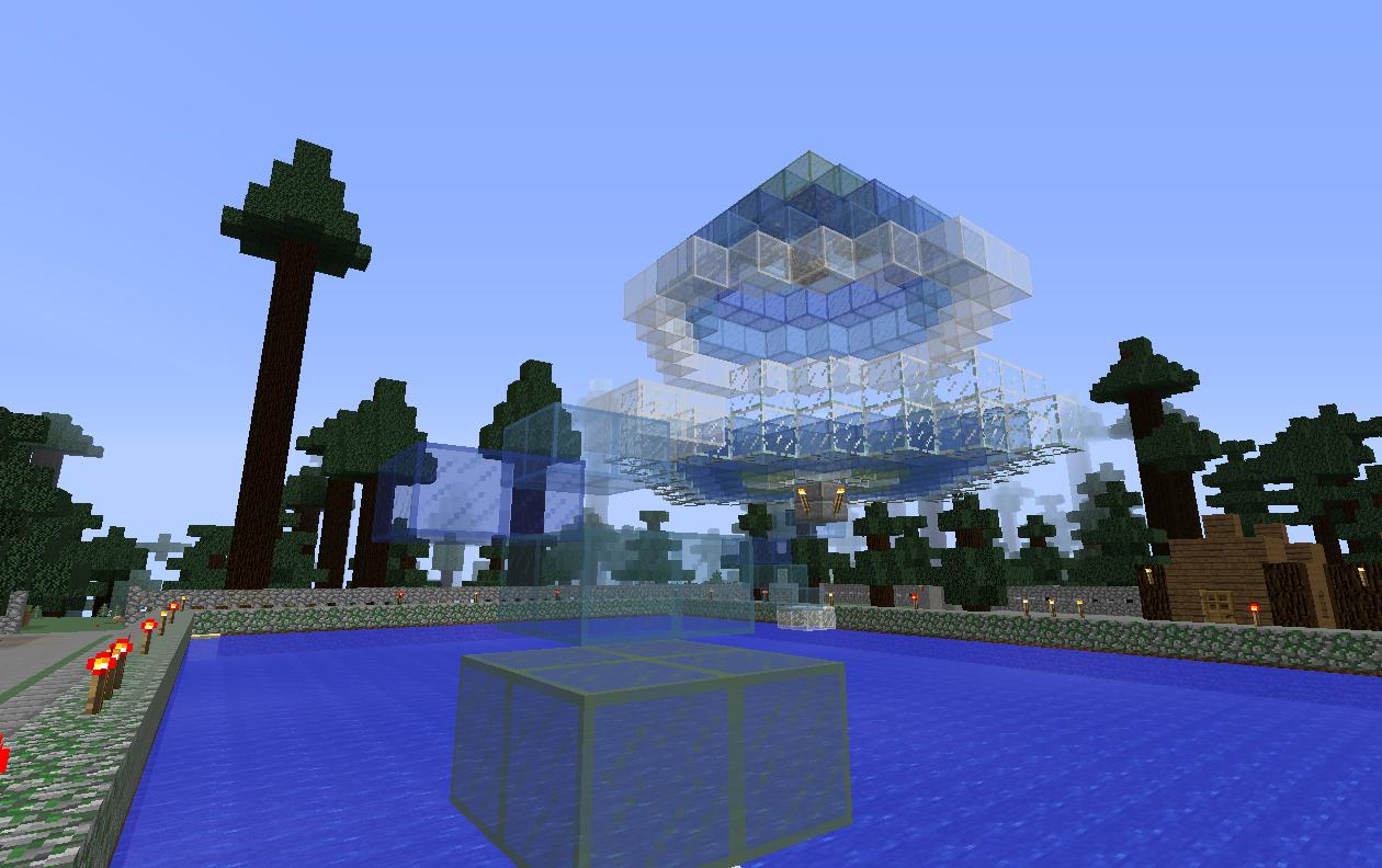 glas ufo Minecraft Map