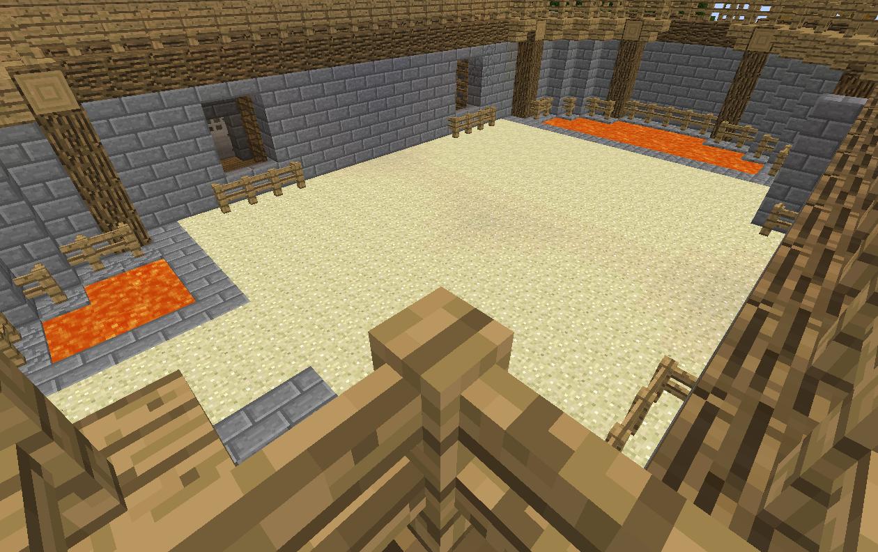 Arena Pvp game Minecraft Map