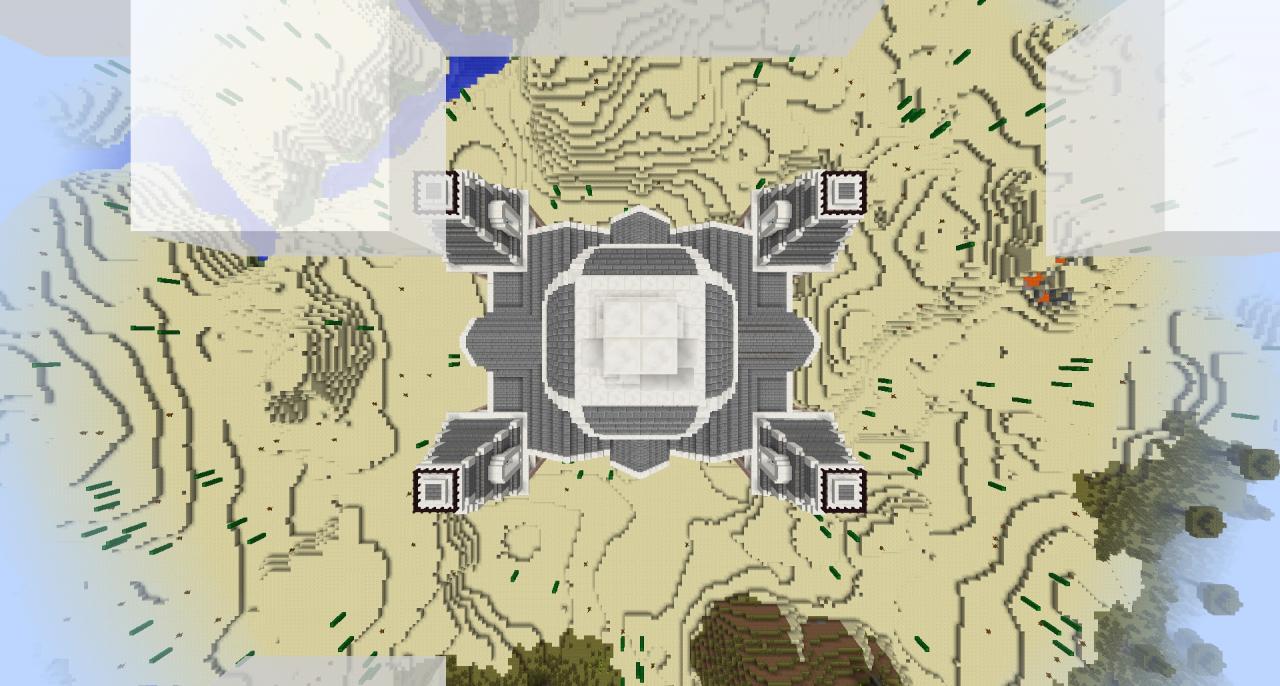 Marfa Courthouse (Marfa, Texas) Minecraft Map