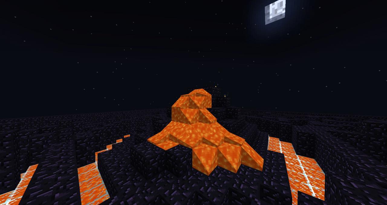 vulcano pvp Minecraft Map
