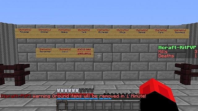 Hcraft KitPVP Minecraft Server