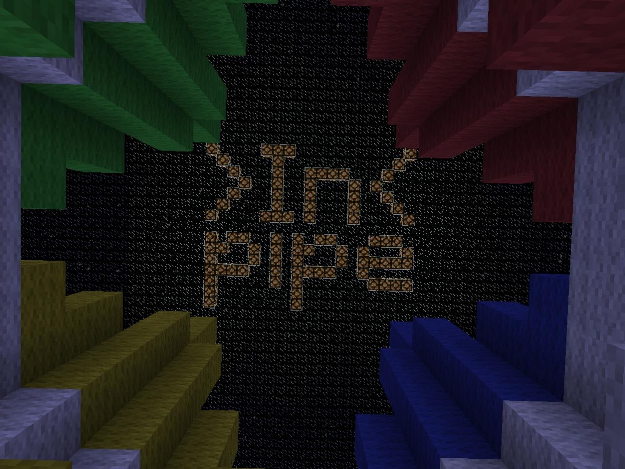In pipe Minecraft Map