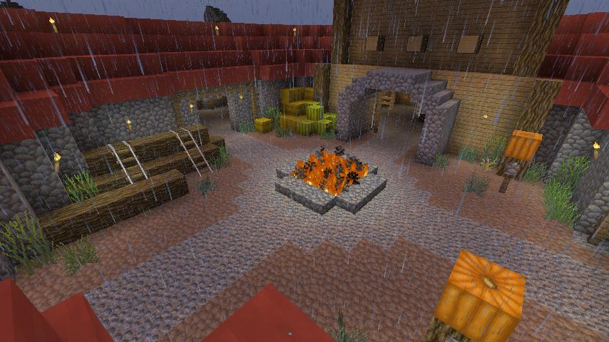 Orc Great Hall WCII Minecraft Map