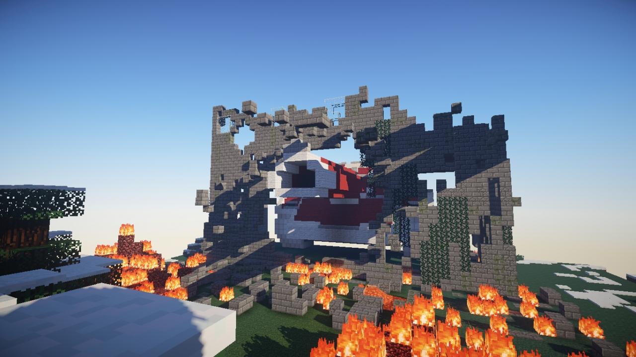 Red Behemoth Tank Minecraft Map