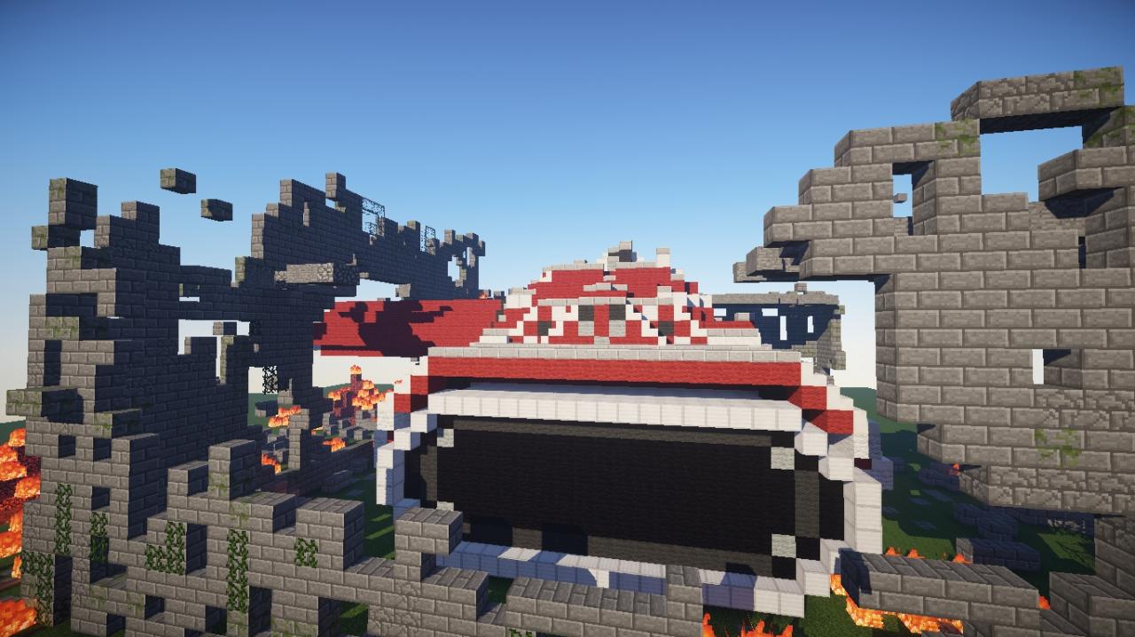 Red Behemoth Tank Minecraft Map