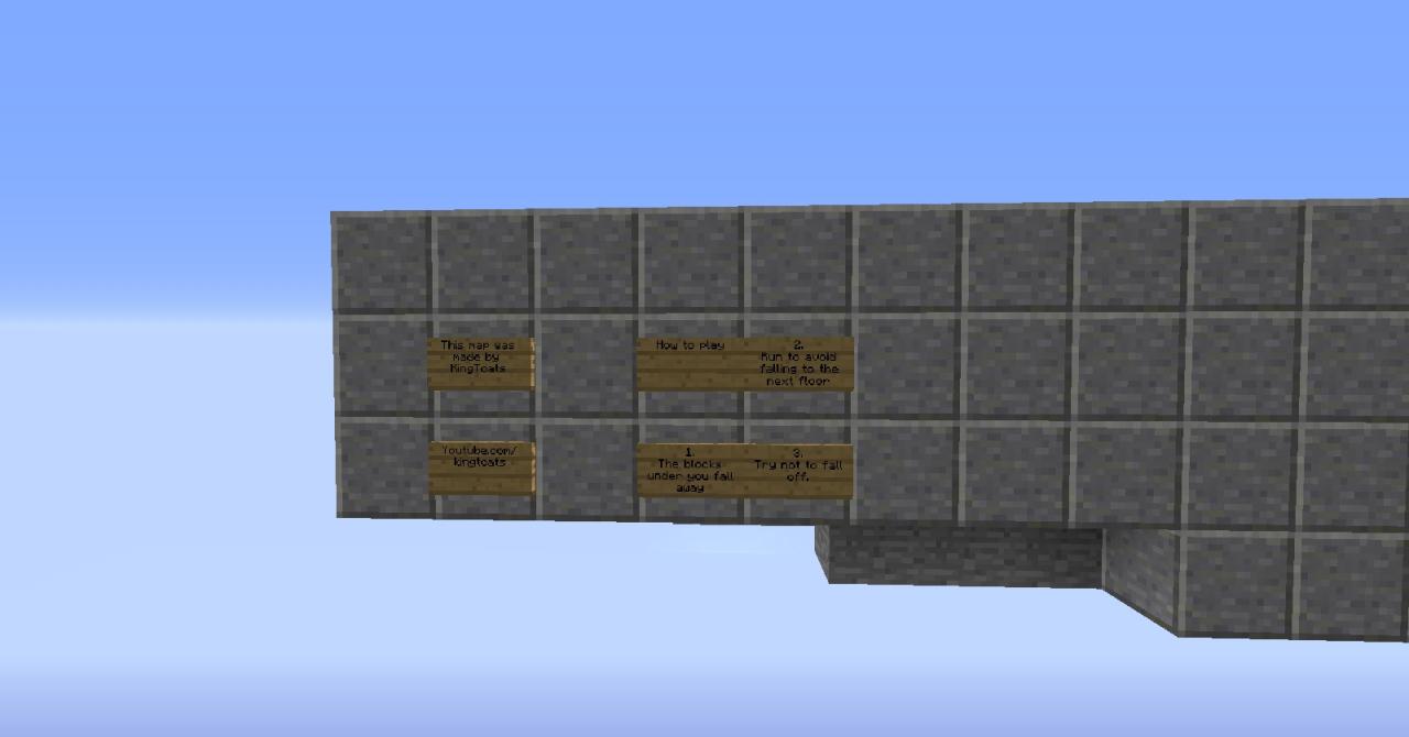 TNT Run Vanilla Minecraft (14w10c-Present) Minecraft Map