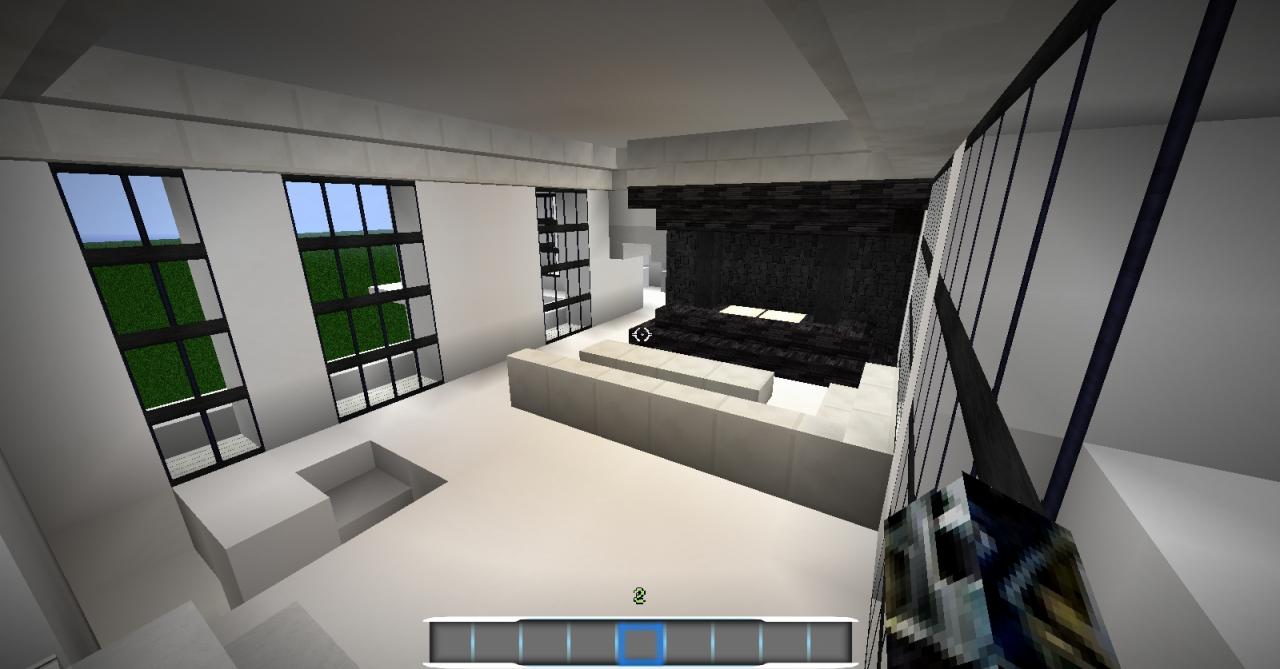 Luxurious Modern House Minecraft Map