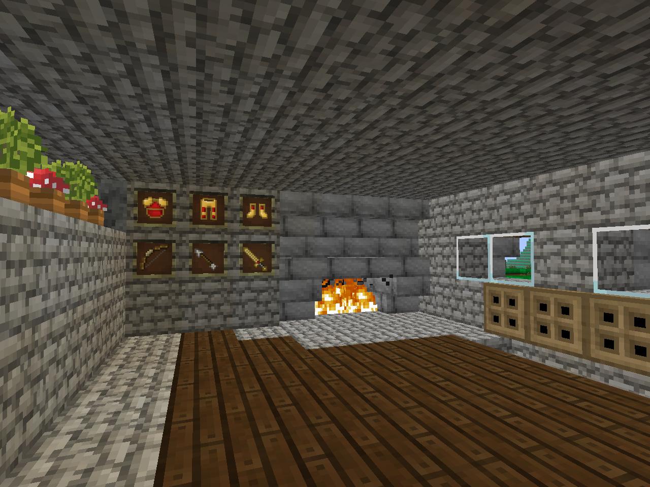 Dwarf Style House Minecraft Map