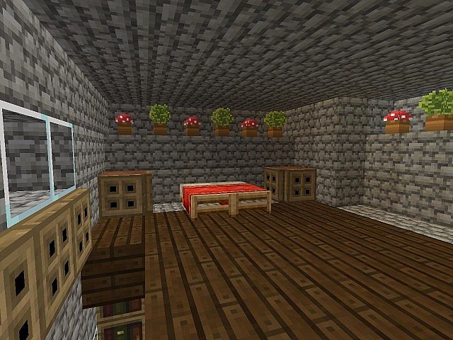 Dwarf Style House Minecraft Map