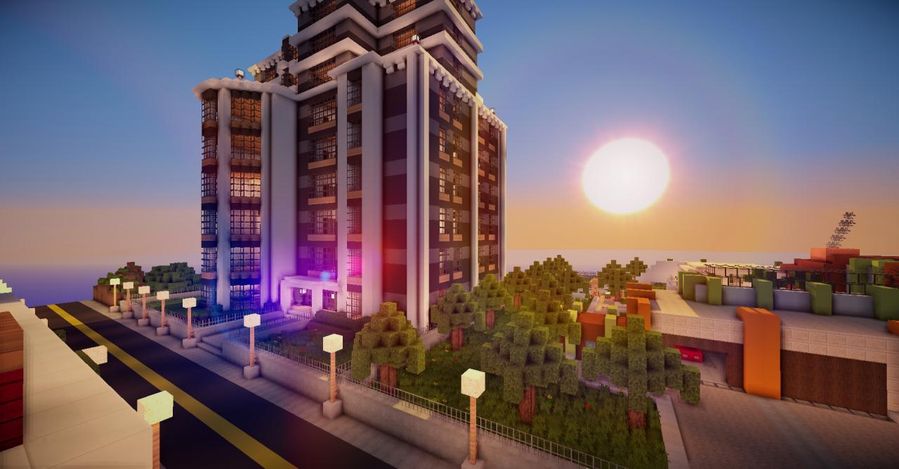 Filming Studio (Skyscrapers and More) Minecraft Map