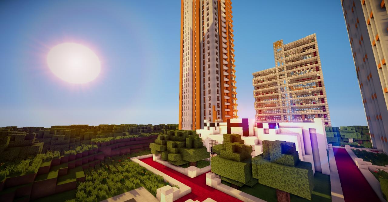 Filming Studio (Skyscrapers and More) Minecraft Map