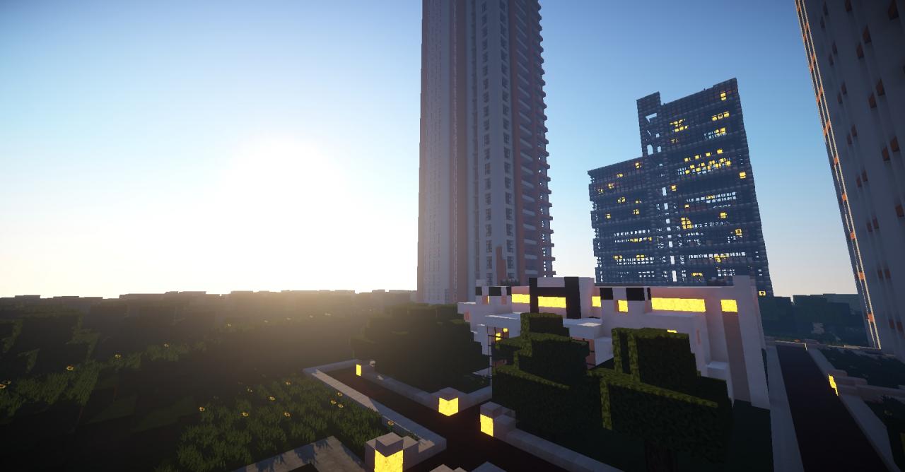 Filming Studio (Skyscrapers and More) Minecraft Map