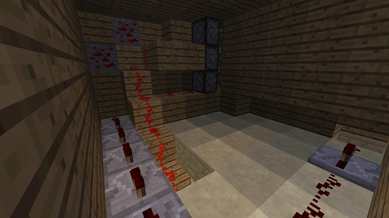 Efficient Redstone Door Minecraft Map