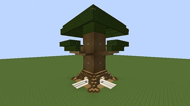 Big Tree Server Spawn Minecraft Map
