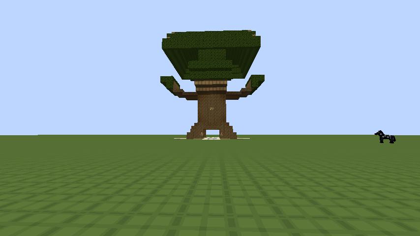 Big Tree Server Spawn Minecraft Map