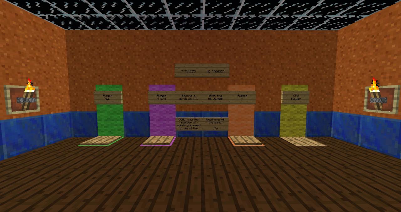 [Mini-Game] MC FROGGER v2 Minecraft Map