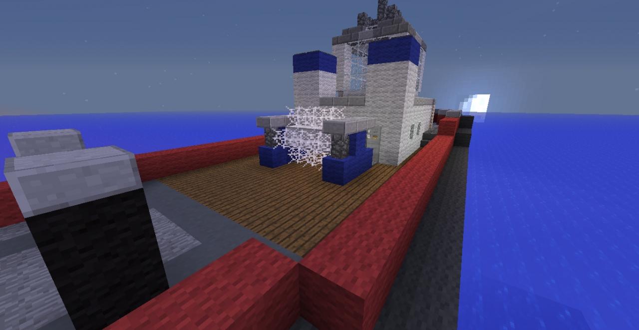 Heavy tug boat Minecraft Map
