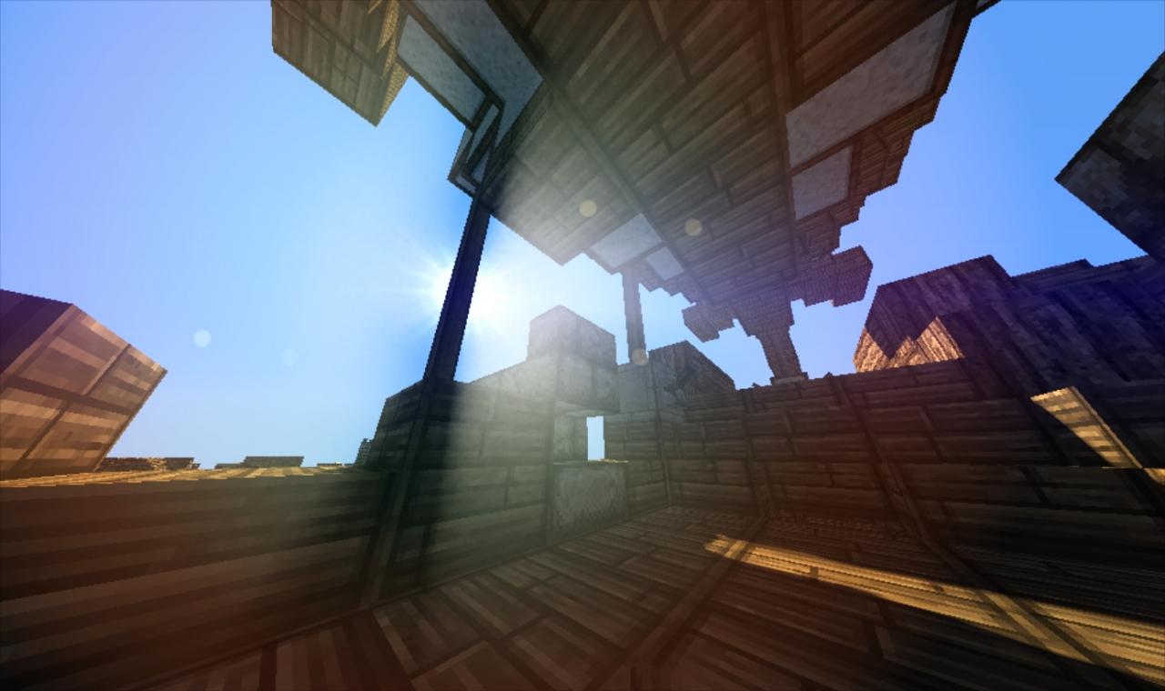 "The Sahara" a steampunk airship bye AlexRocks999 Minecraft Map