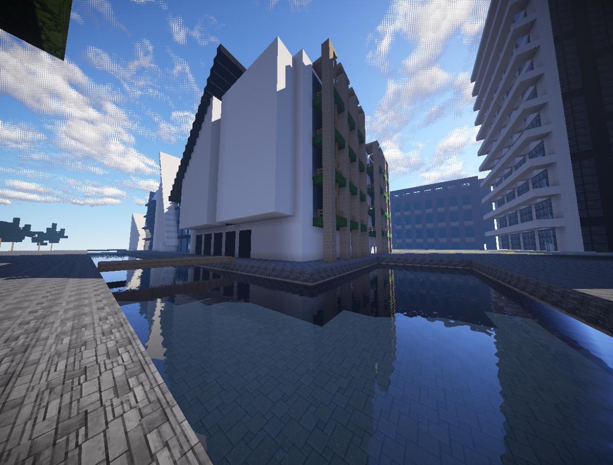 modern museum Minecraft Map