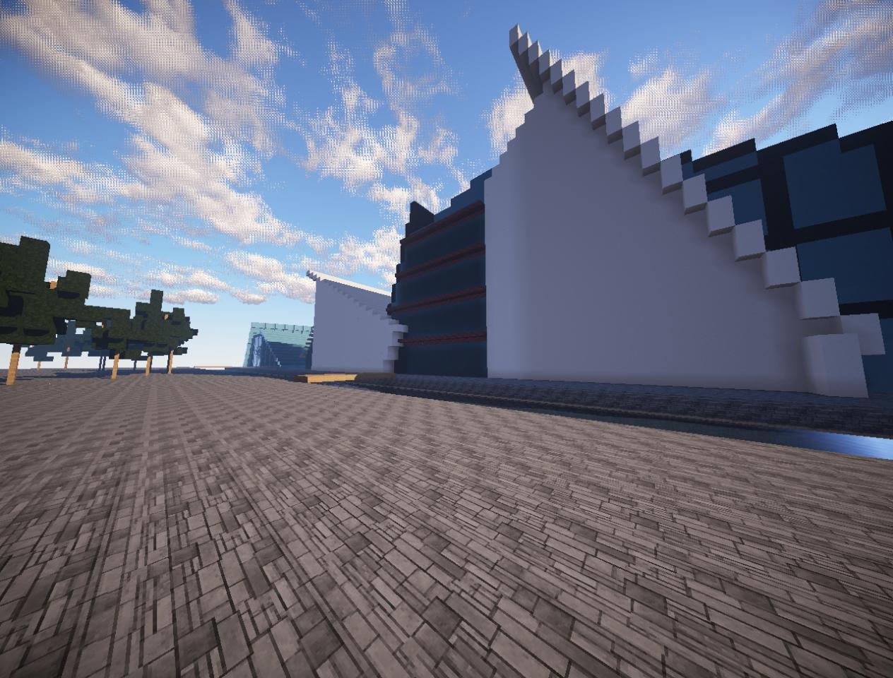 modern museum Minecraft Map