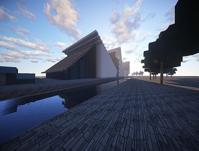 modern museum Minecraft Map
