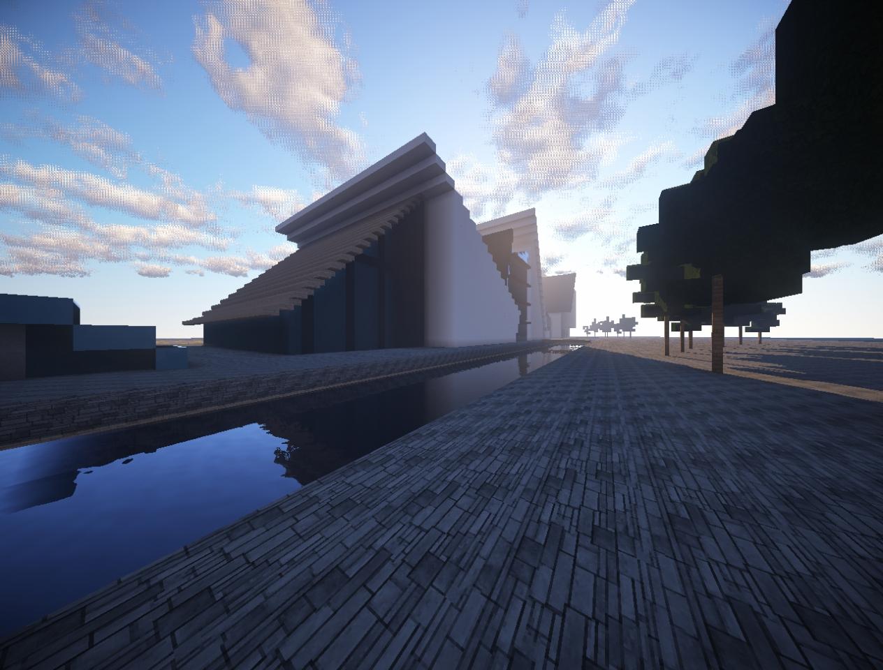 modern museum Minecraft Map