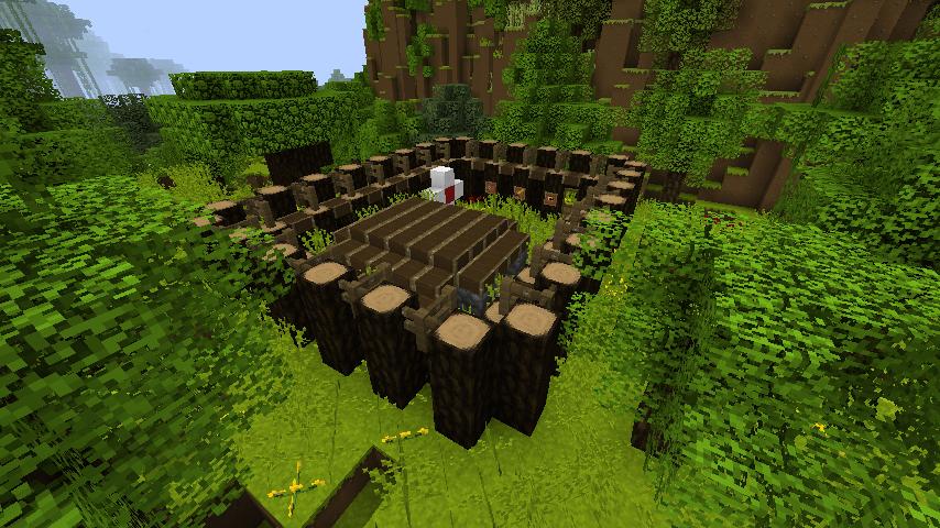 Dark Woods Survival Minecraft Map